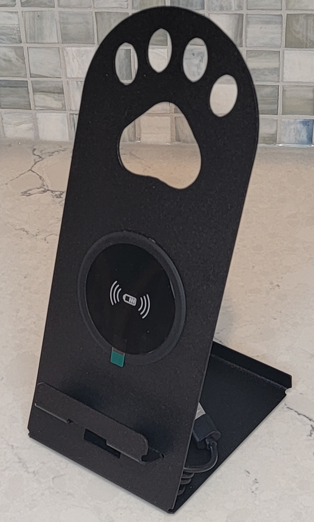 Dog Paw Phone Charging Stand | Mrs Metal Worx